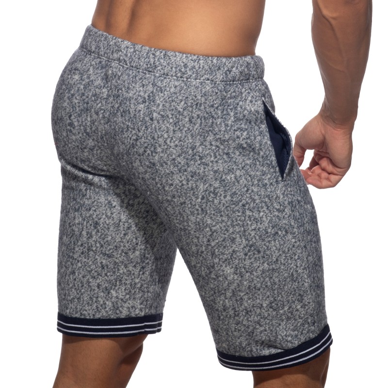 Bermuda Mottled - marine - ADDICTED : vente short homme ADDICTED