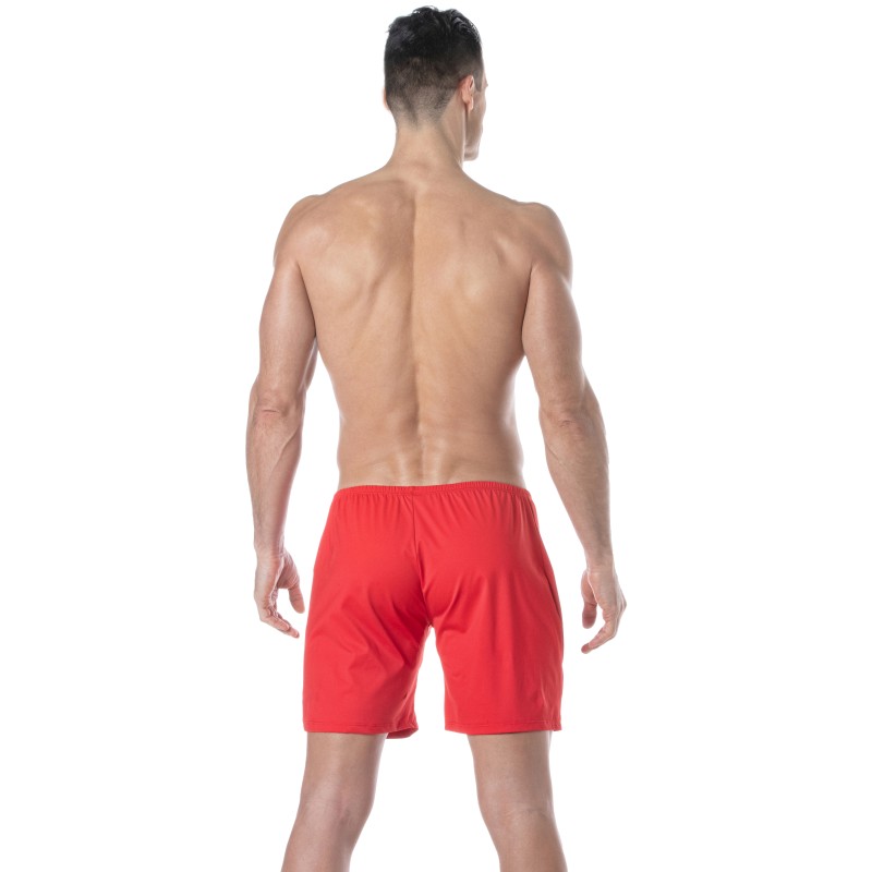 Short Tof Paris Exhib It - rouge - TOF Paris : vente short homme TO...