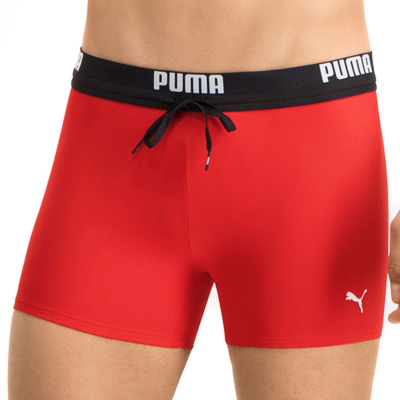 PUMA Swim Logo - red Bath Boxer - Puma : sale of Boxer Shorts, Bath...