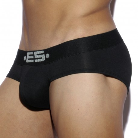 Slip Basic Modal Push Up Black - ES collection : sale of Brief for ...