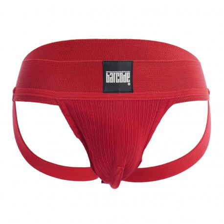Jockstrap Sergey - rouge - Barcode Berlin : vente strings homme Joc...