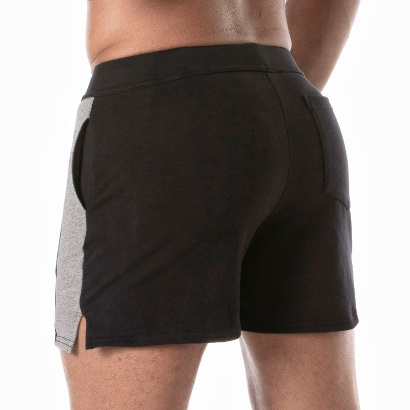 Short Football Tof Paris - Noir - TOF Paris : vente short homme TOF...