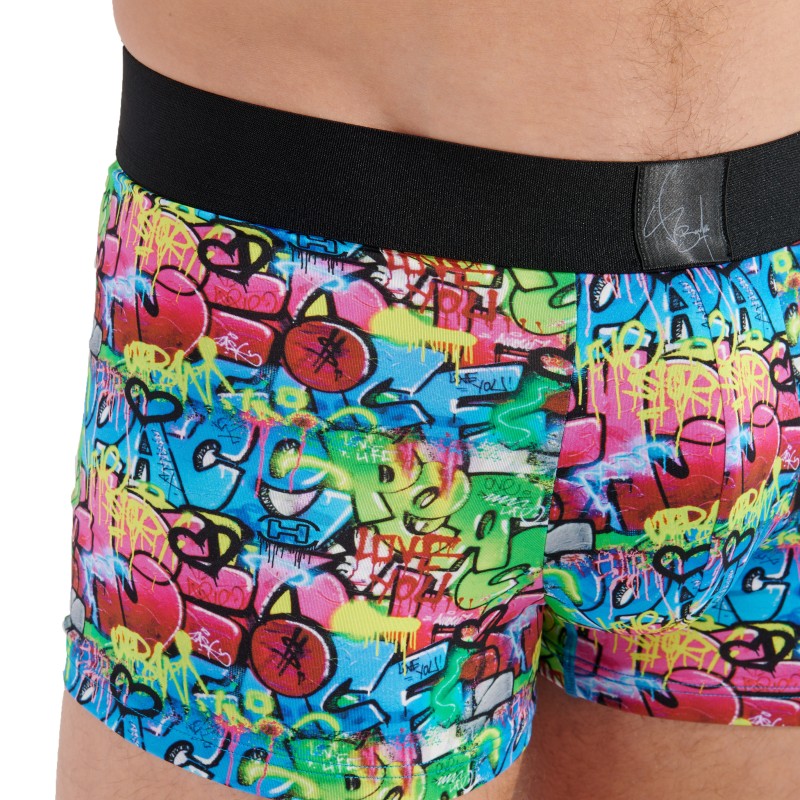 Boxer Graffiti Wall HOM x Vincent Bardou limited edition - HOM : sa...